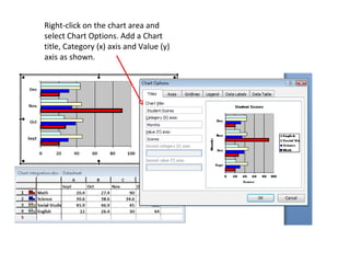 Using Charts in Word | PPT
