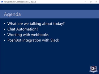Using Chat Automation - ChatOps | PPT
