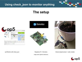 Using check json to monitor anything - monitoring house plants | PDF