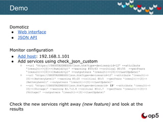 Using check json to monitor anything - monitoring house plants | PDF