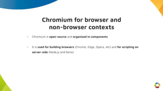 Using Chrome for Building Apps | PPT