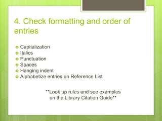 Using Citation Guides | PPTX