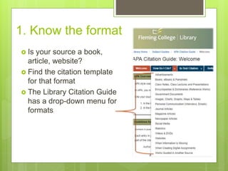 Using Citation Guides | PPTX