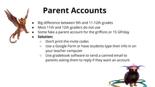 Classroom Gamification for High School Students | PDF