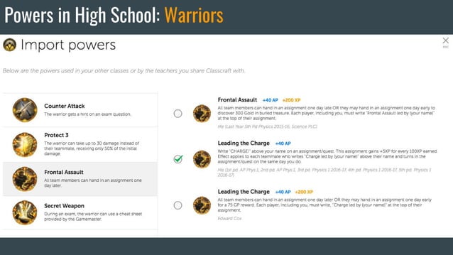 Classroom Gamification for High School Students | PDF | Roleplaying ...