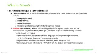 Using Cloud Hyperscale Vendors Cognitive Artificial Intelligence NoOps MLaaS | PPT