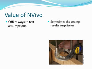 Using Coding Queries and Survey Tools to Illuminate Relationships | PPT