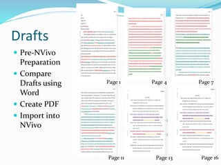Using Coding Queries and Survey Tools to Illuminate Relationships | PPT