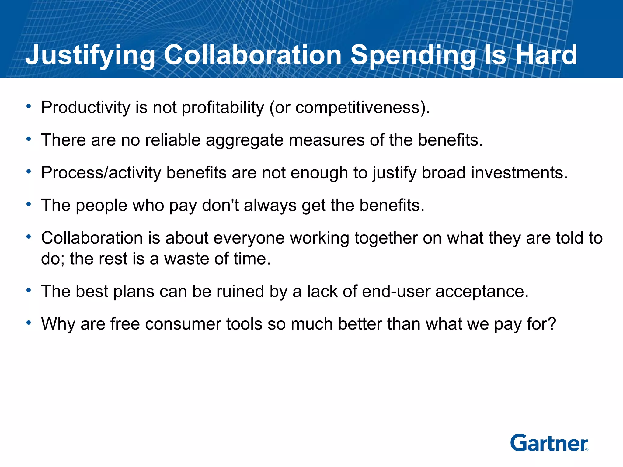 Using Collaboration To Improve Effectiveness Ppt Internet Computing