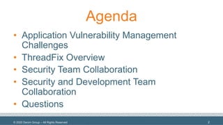 Using Collaboration to Make Application Vulnerability Management a Team Sport | PDF | IT and ...