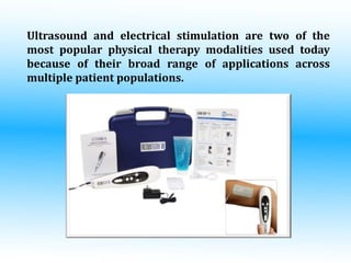 Using Combination Therapy Units in Physical Therapy Treatment | PDF