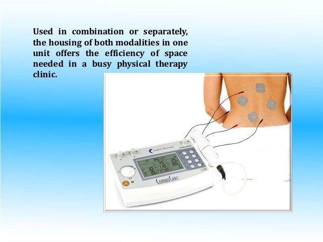 Using Combination Therapy Units in Physical Therapy Treatment