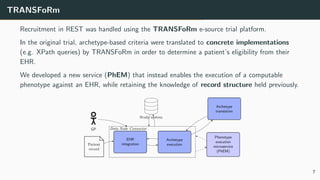 Using computable phenotypes in point of care clinical trial recruitment | PPT