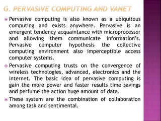 Using Computing Methods to Secure VANET | PPT
