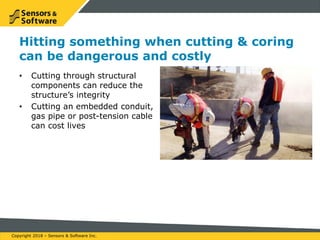 Using Conquest Ground Penetrating Radar (GPR) to locate embedments in ...