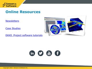 Using Conquest Ground Penetrating Radar (GPR) to locate embedments in ...