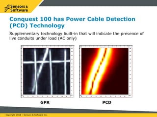 Using Conquest Ground Penetrating Radar (GPR) to locate embedments in ...
