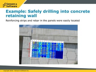 Using Conquest Ground Penetrating Radar (GPR) to locate embedments in ...