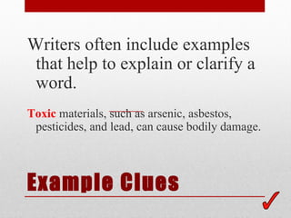 Using context clues | PPT