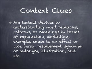 Using context clues | PPT