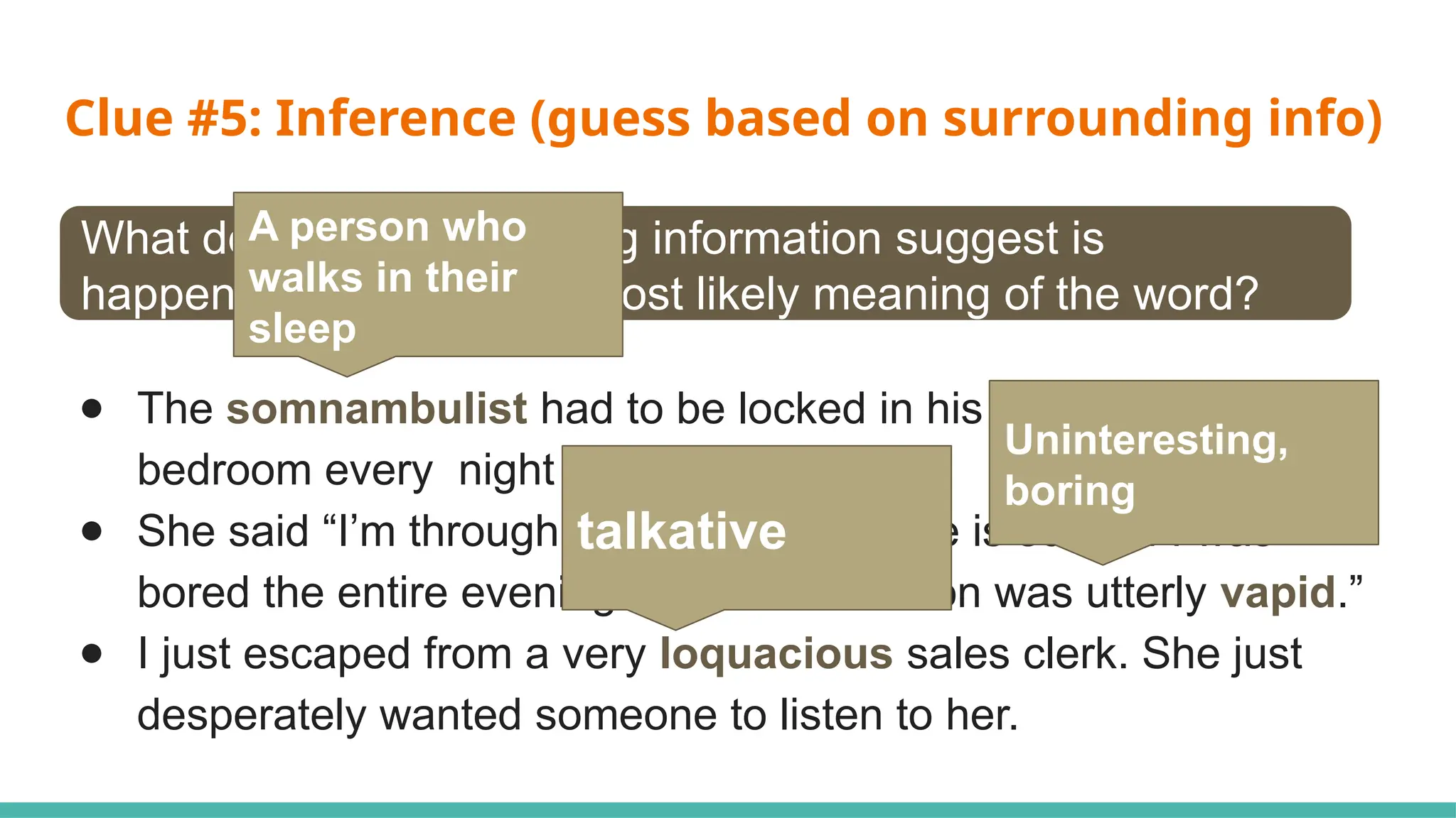 Using Context Clues to Determine Word Meaning | PPTX