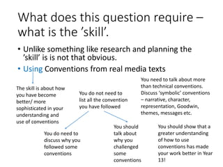 Using conventions | PPTX