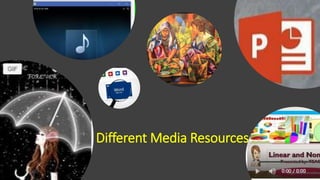 Using correct and appropriate multimedia resources | PPTX