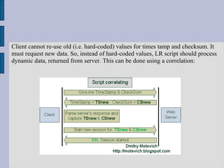 Using correlation in loadrunner 80 | PPT
