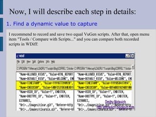 Using correlation in loadrunner 80 | PPT