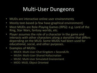 Using COTS Games For Education | PPT