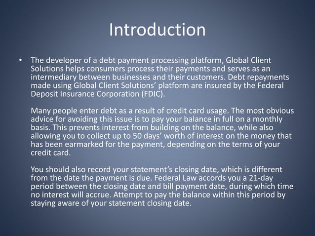Using Credit Cards Wisely | PPT