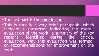 Using Critical Approaches in Writing a Critique.pptx