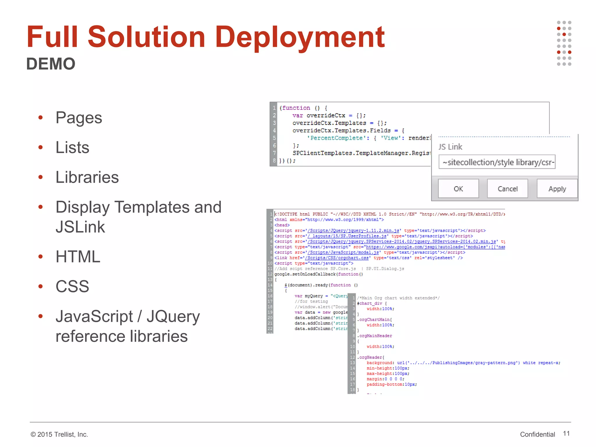 Using Client Side Technologies to create a dynamic org chart in ...