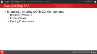 Using & Customizing SXA | PPT