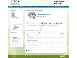 Using database activity | PPT