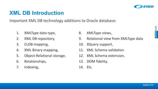 Using database object relational storage | PPT