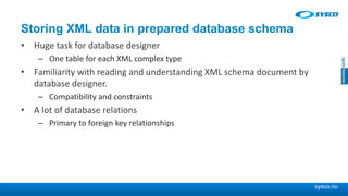 Using database object relational storage | PPT