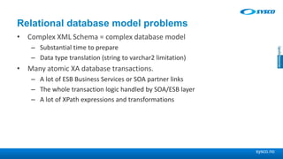 Using database object relational storage | PPT