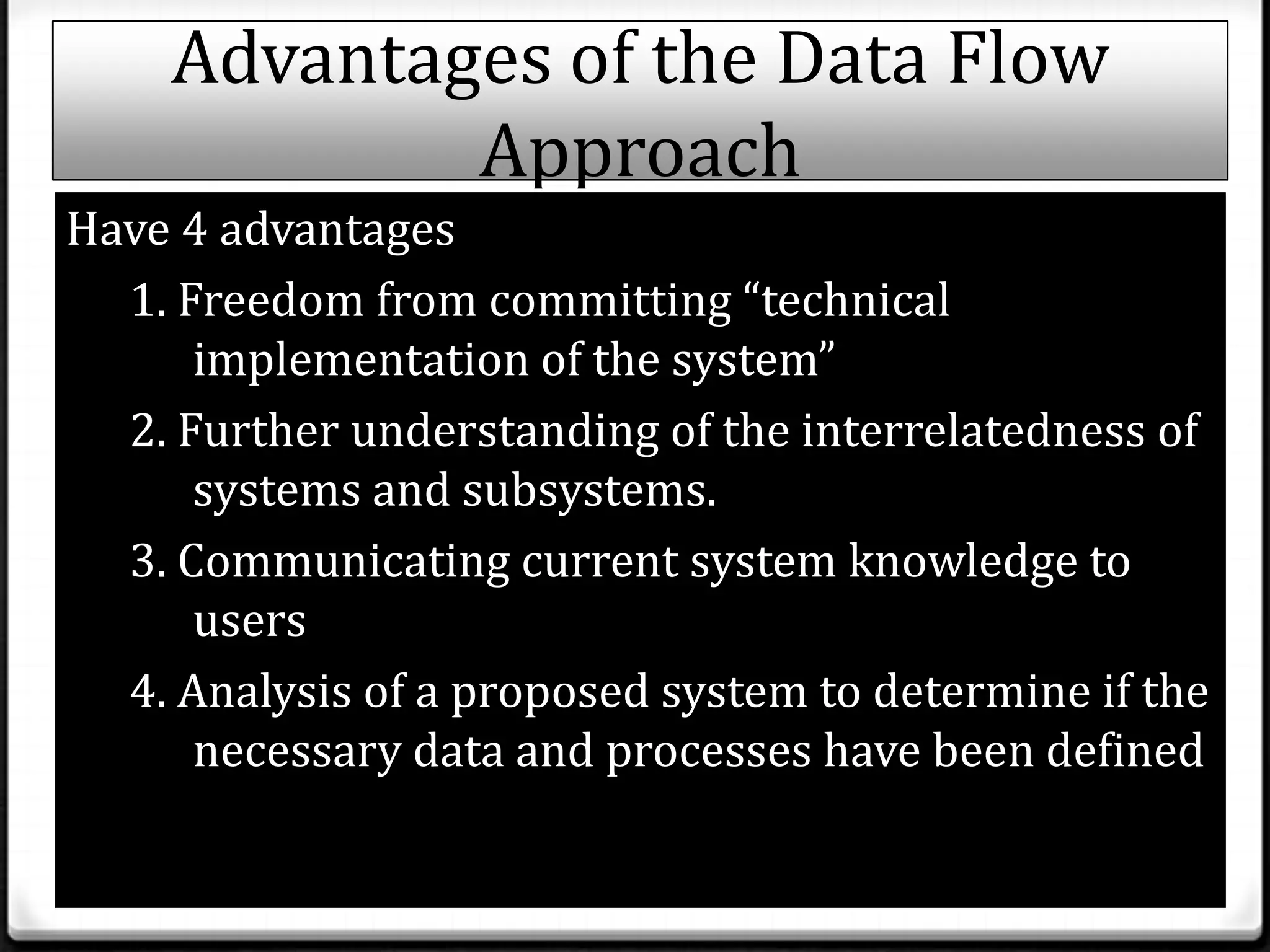 Using Data Flow Diagrams Pptx Databases Computer Software And Applications