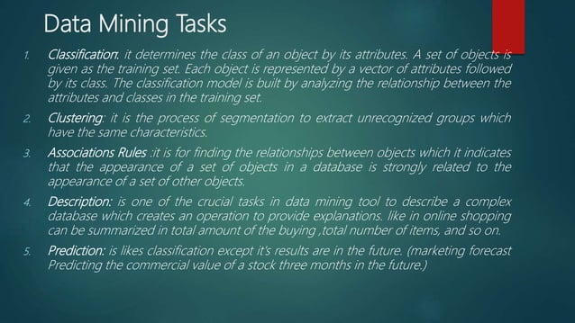 Using data mining in e commerce | PPTX | Databases | Computer Software and Applications