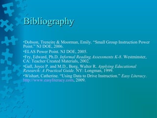 Using Data to Drive Instruction | PPT