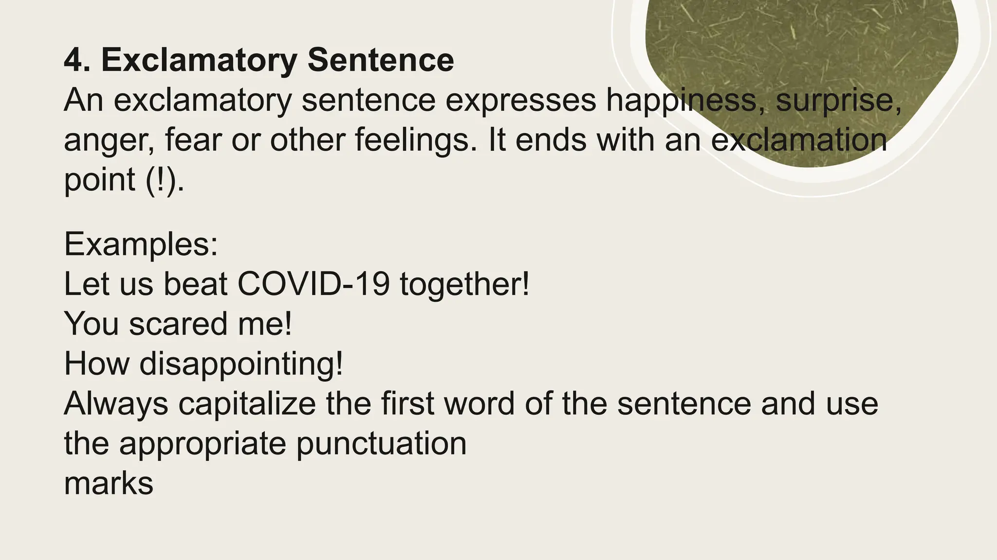 Using Different Kinds of Sentences According to its Usepptx | PPTX