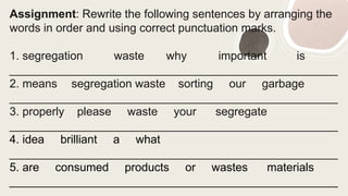 Using Different Kinds of Sentences According to its Usepptx | PPT