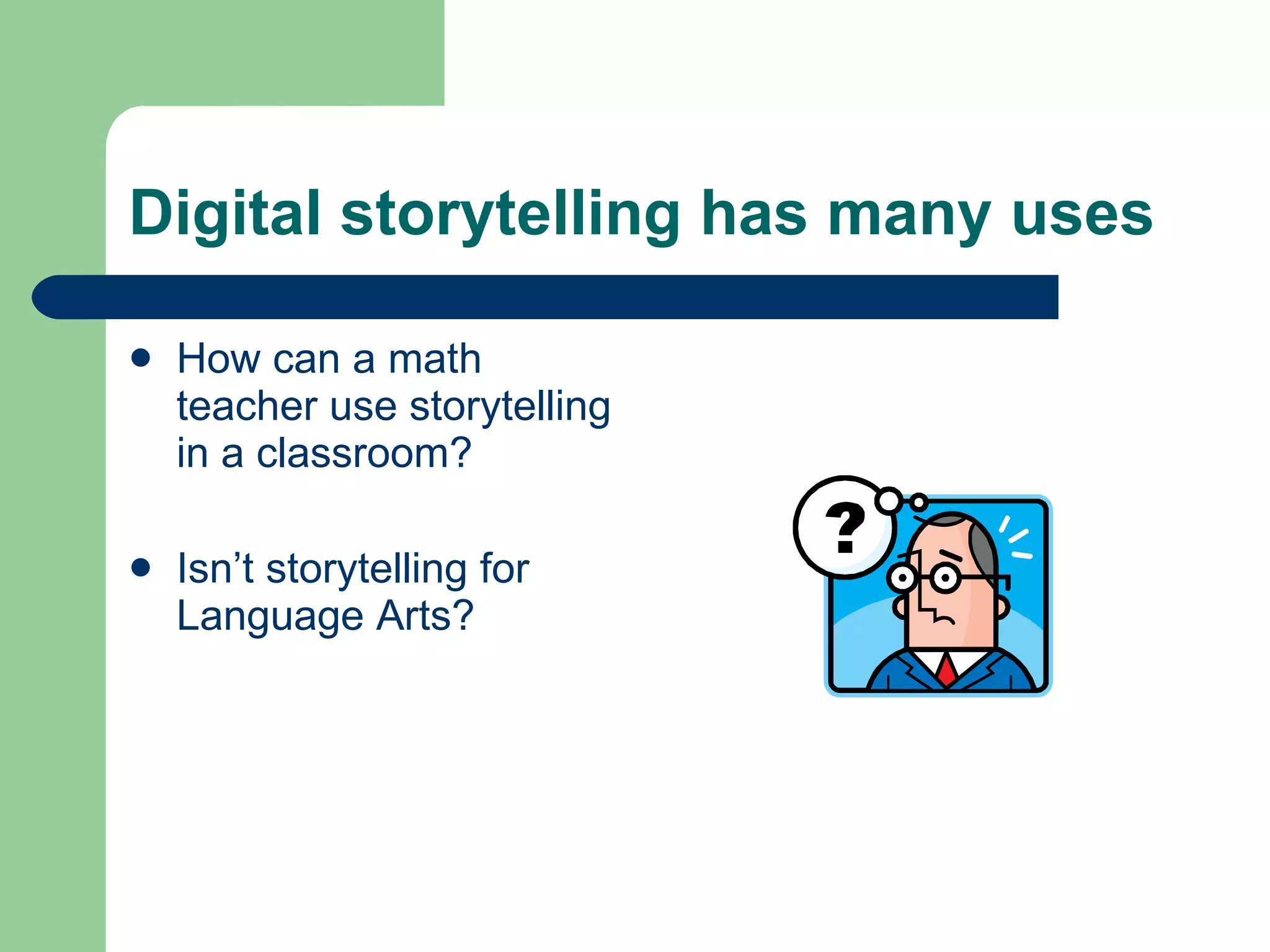 Using Digital Storytelling | PPT