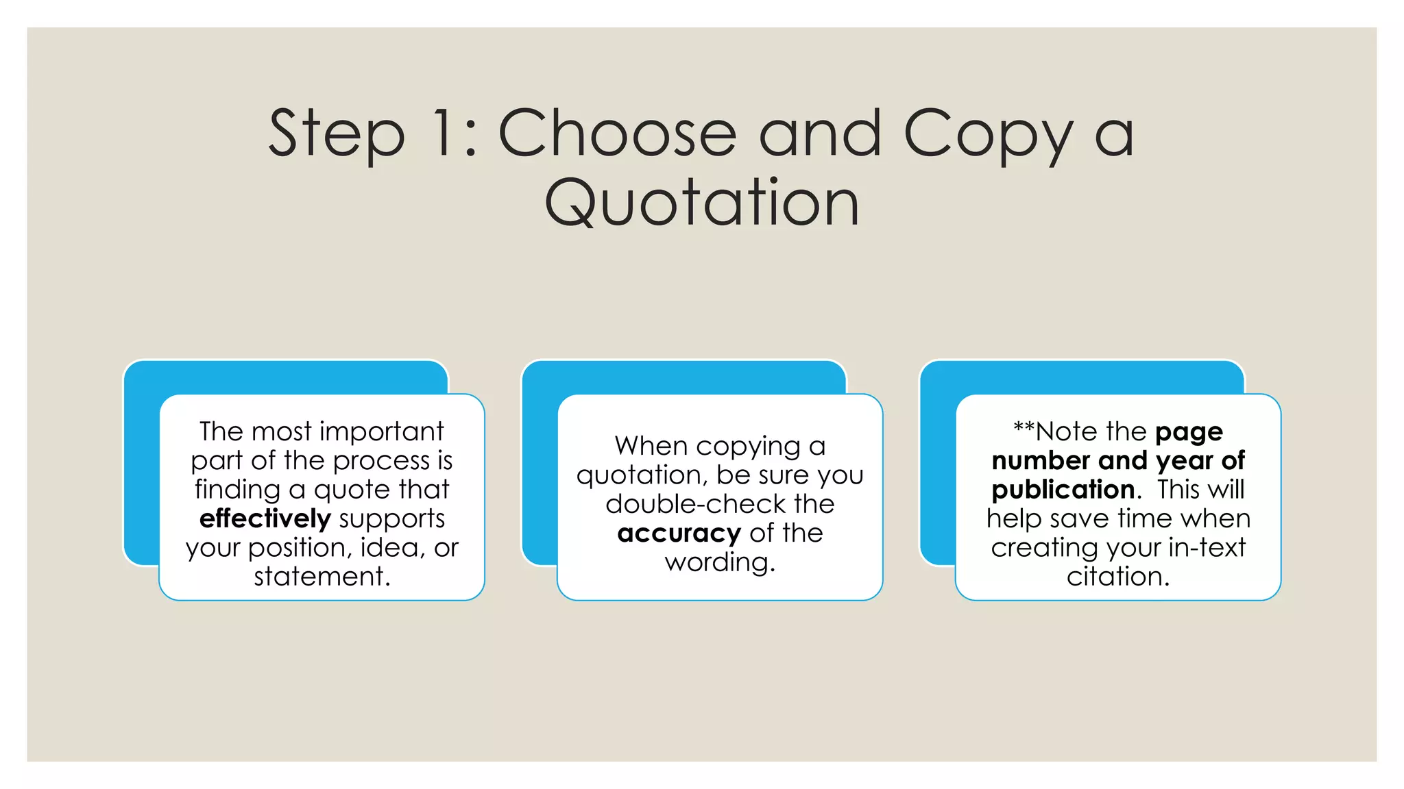 Using direct quotations | PDF