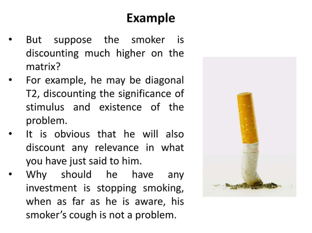 Using discounting matrix (Transactional analysis / TA is an integrative ...