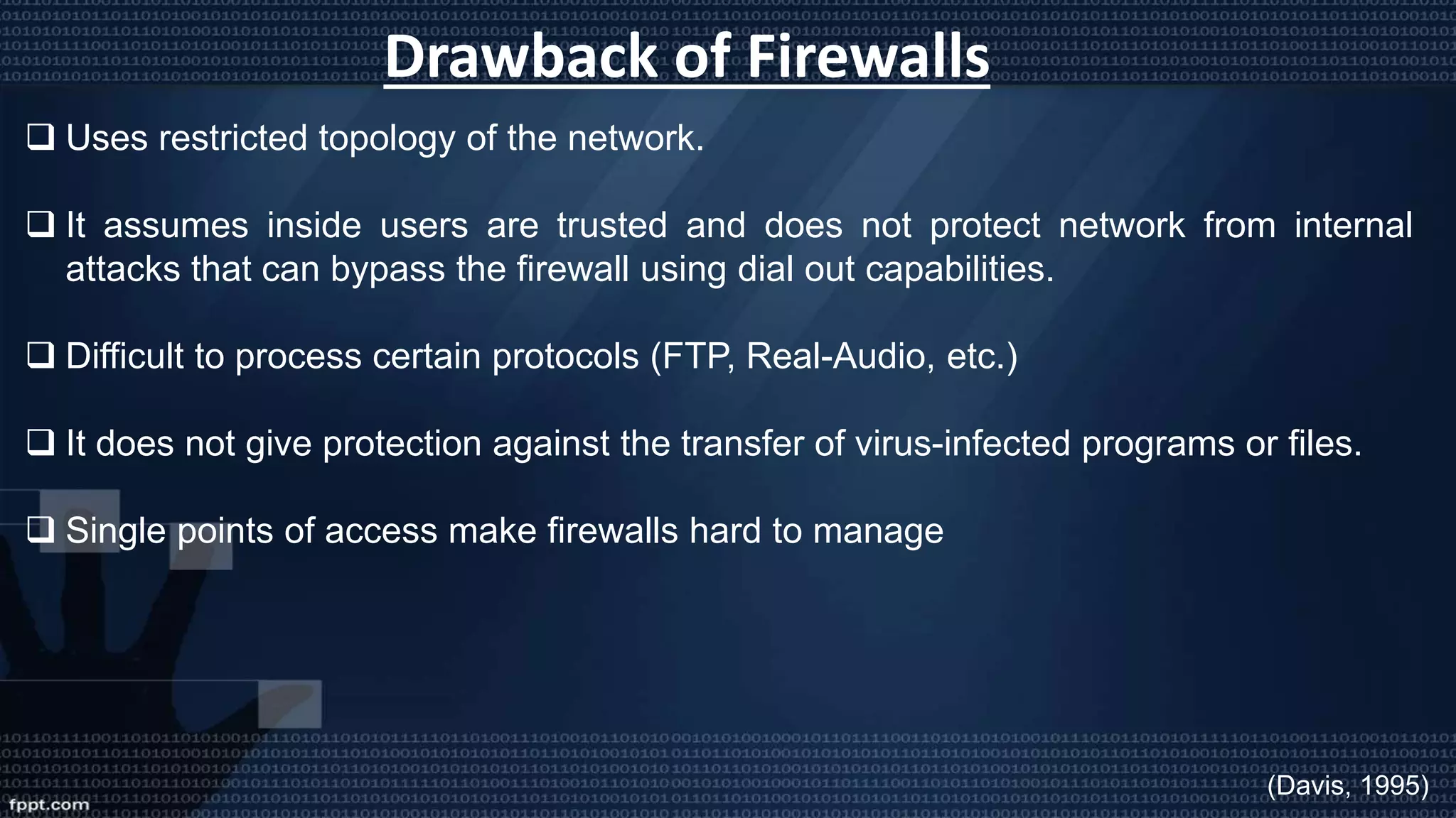 Using distributed firewalls in securing LANs | PPT