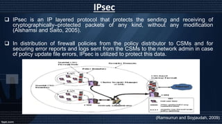 Using distributed firewalls in securing LANs | PPTX