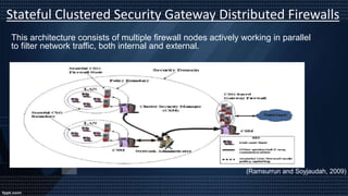 Using distributed firewalls in securing LANs | PPTX