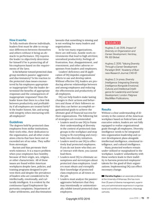 Using diversity intelligence for an inclusive organization | PDF